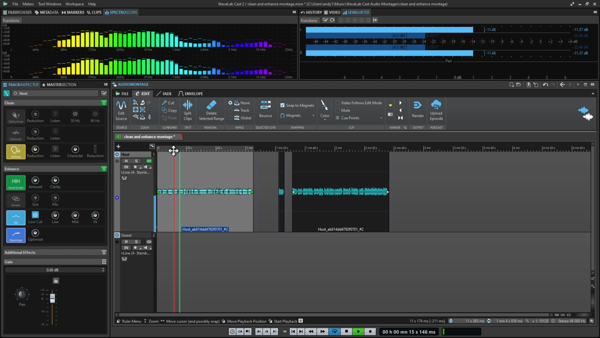 Steinberg WaveLab Cast 2, el editor de audio para creadores de contenido se renueva | Hispasonic
